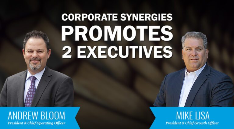 PRESS RELEASE: Andrew Bloom and Mike Lisa Promoted to President